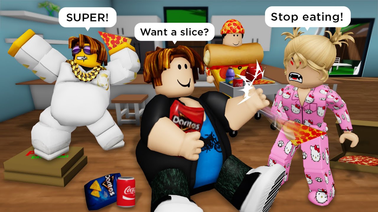 A Diet Day 3 Super Fat Bacon рџќ Roblox Brookhaven рџџў Rp Funny Moments