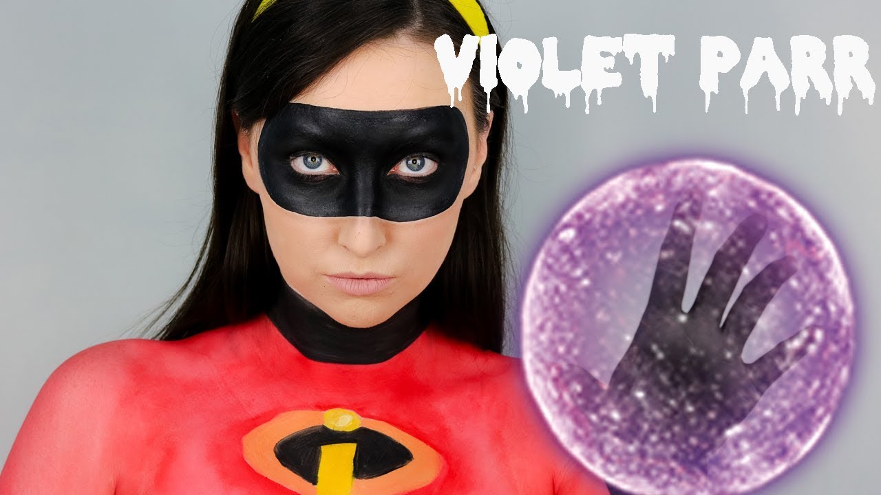Violet Parr Incredibles Makeup Youtube