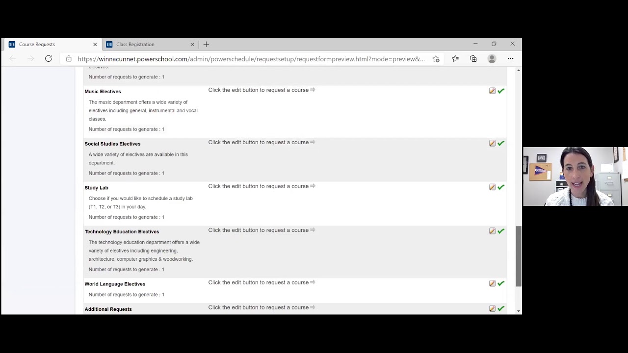 2021 02 09 Quick Tips For Powerschool Course Selection Youtube