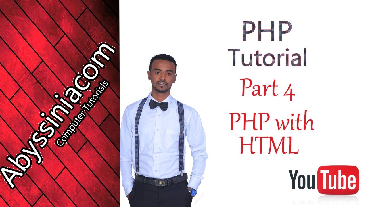 How To Use Html Inside Php Youtube