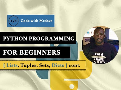 Python Youtube Tutorial For Beginners Part 2 Continuation Youtube