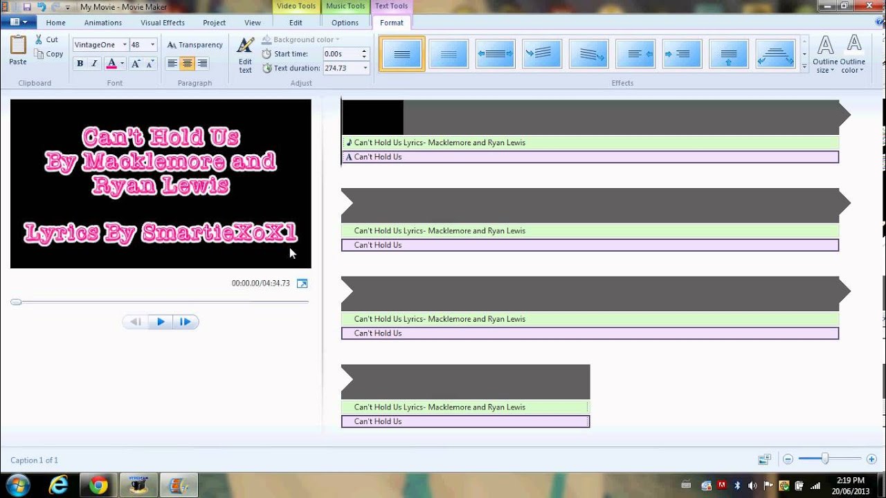 How To Make A Lyric Video Super Easy Youtube