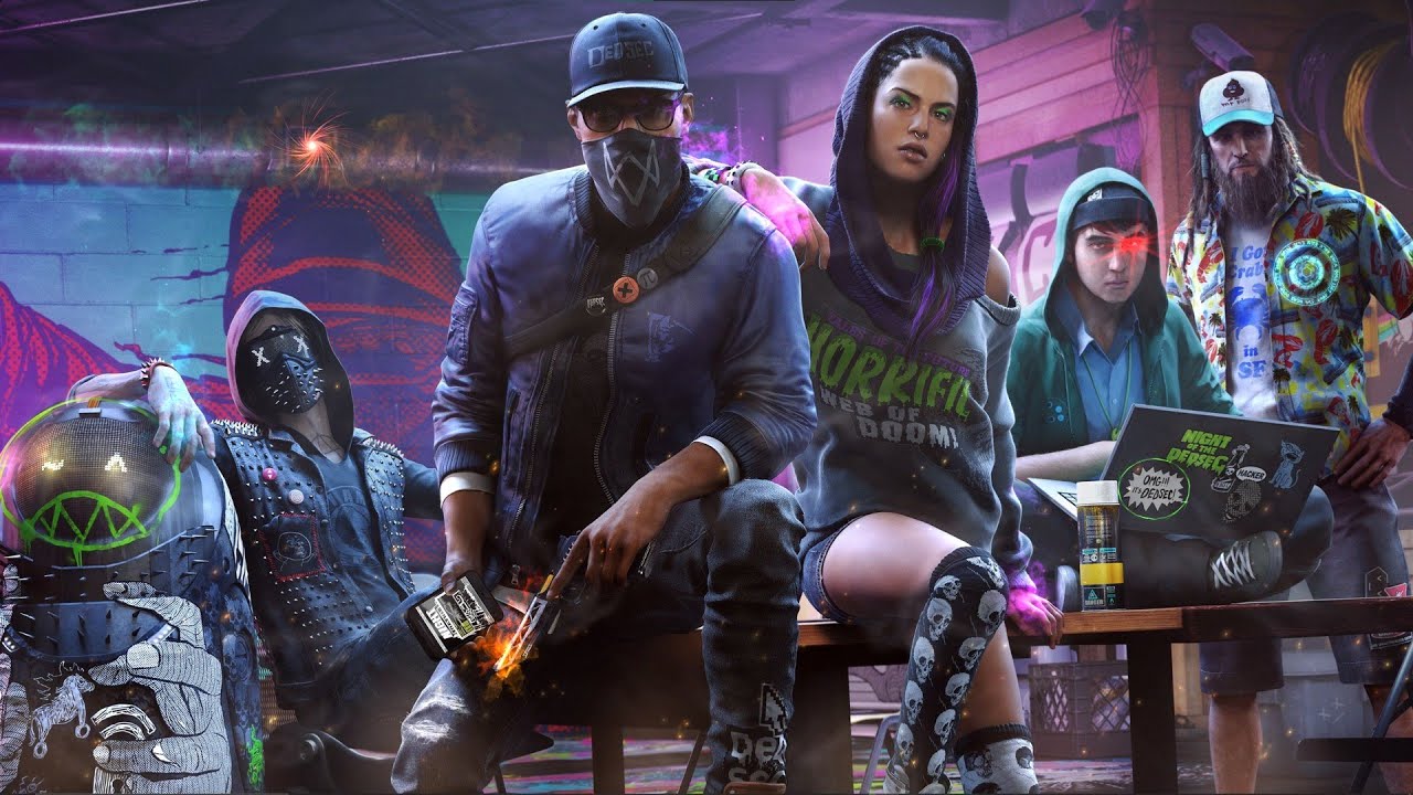 Watch Dogs 2 Wallpaper Engine By Me Youtube