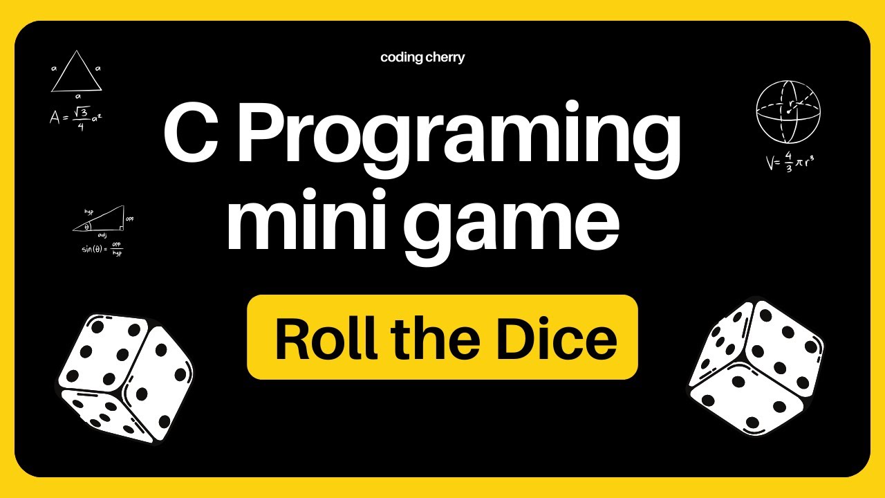 Game In C Programming Code Part 2 Roll The Dice Youtube