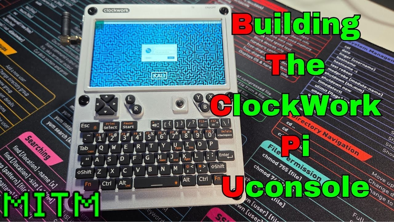 Building The Clockwork Pi Uconsole Cm5 Cyberdeck Full Guide First