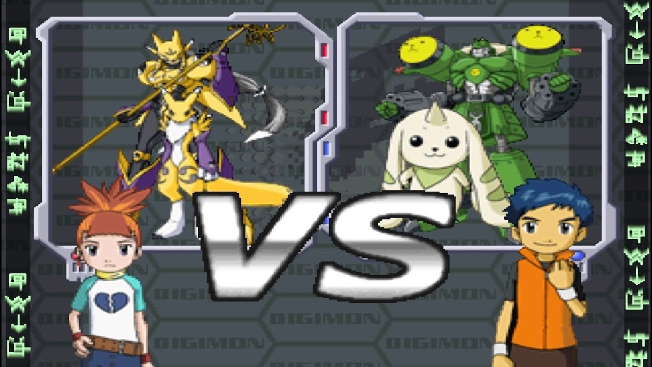 Digimon Rumble Arena Fight 4 Renamon Vs Terriermon Ps1 Full Hd