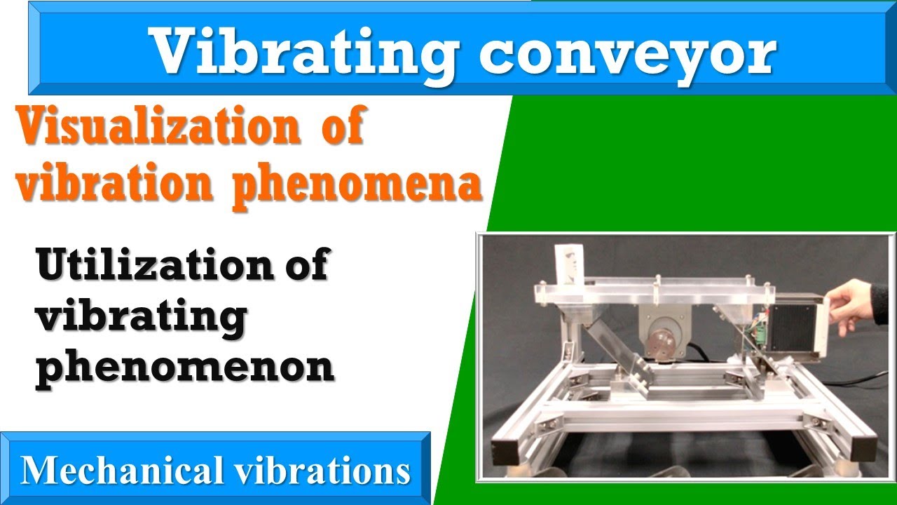 Vibration Engineering Through Visual Learning Vibrating Conveyor Youtube