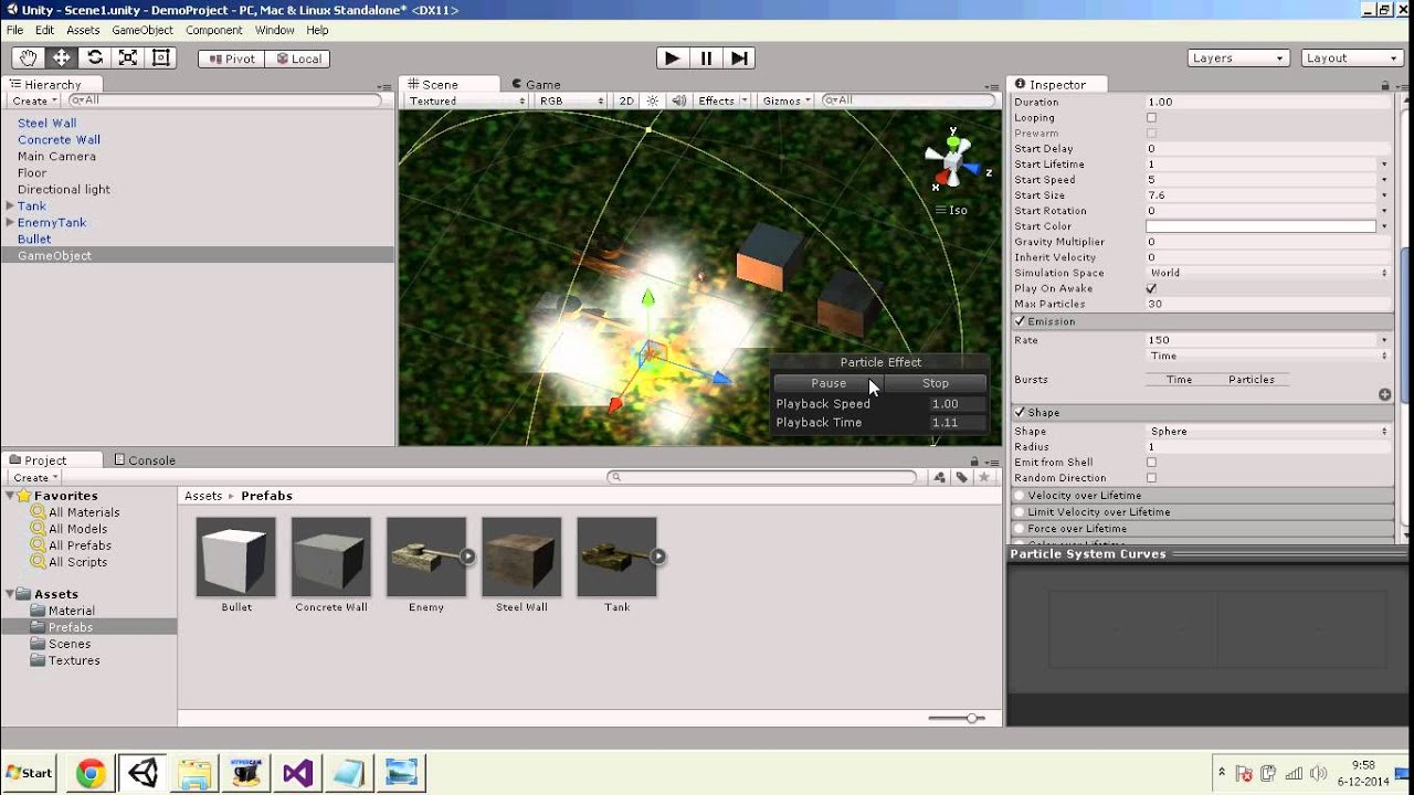 Unity 5 Explosion Youtube