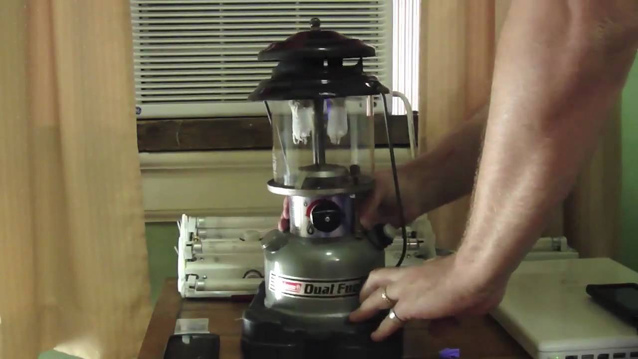 Coleman Lantern First Light After Over 5 Years Youtube