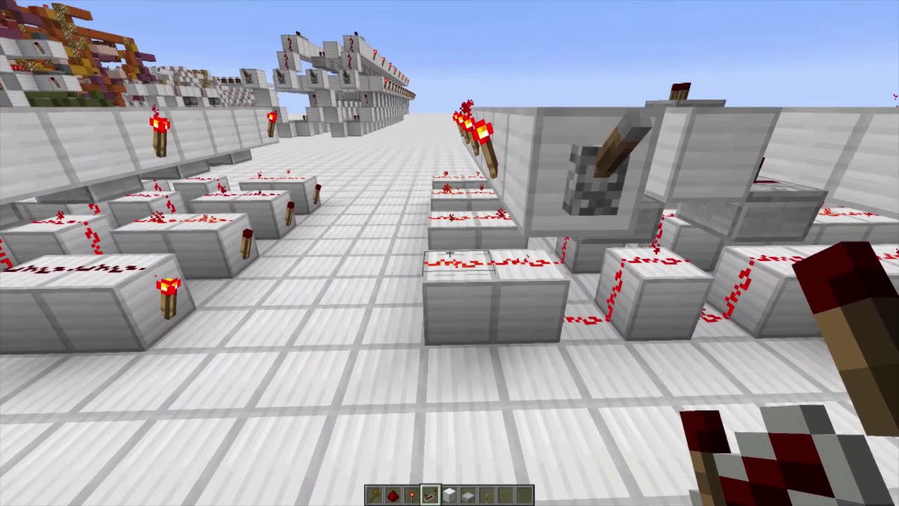 Redstone Decoders 3 Designs Tutorials Youtube