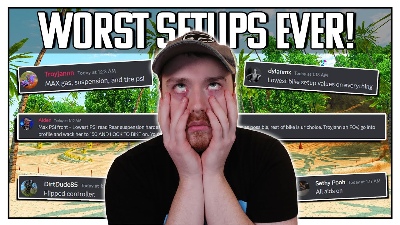 I Tried Your Worst Setups Youtube