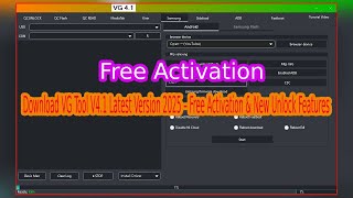Download Vg Tool V4 1 Latest Version 2025 Free Activation New Unlock ...