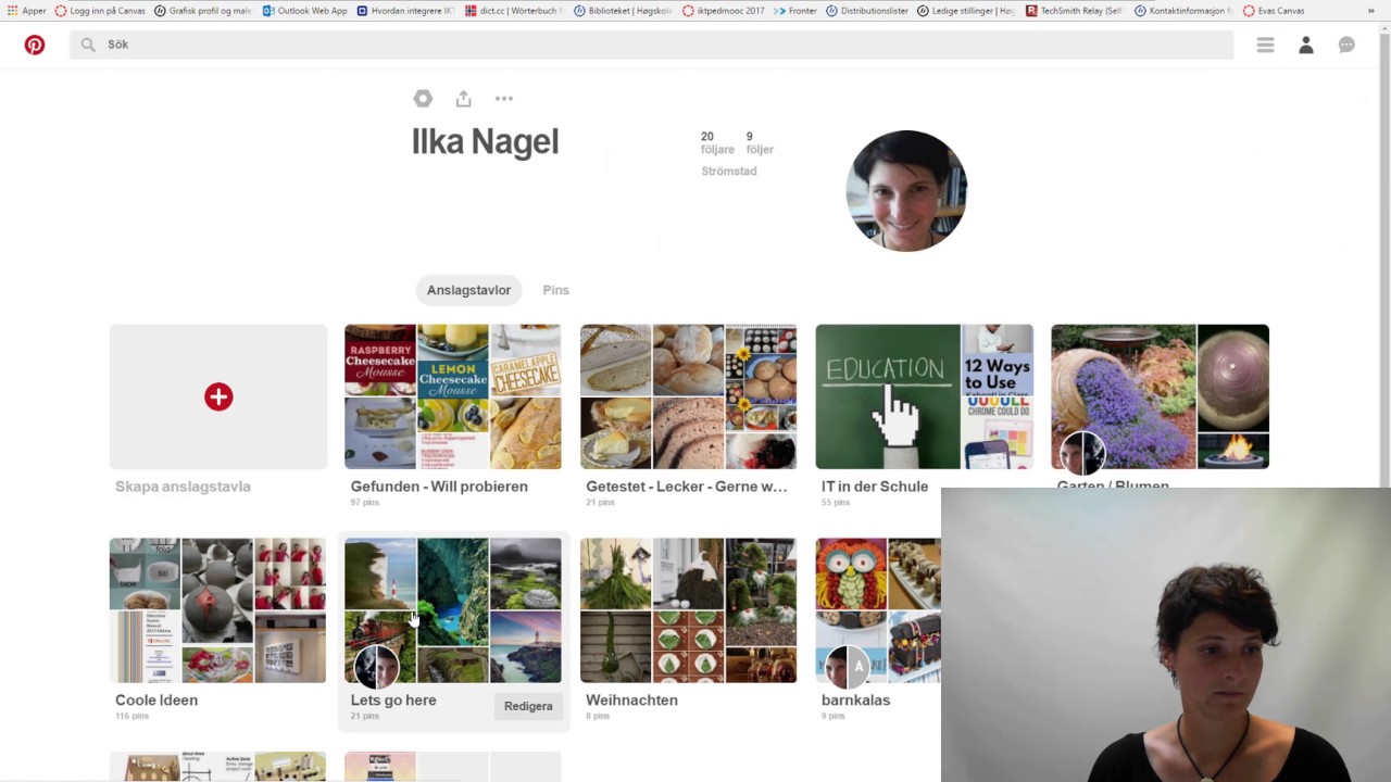 Introduktion Till Pinterest Youtube