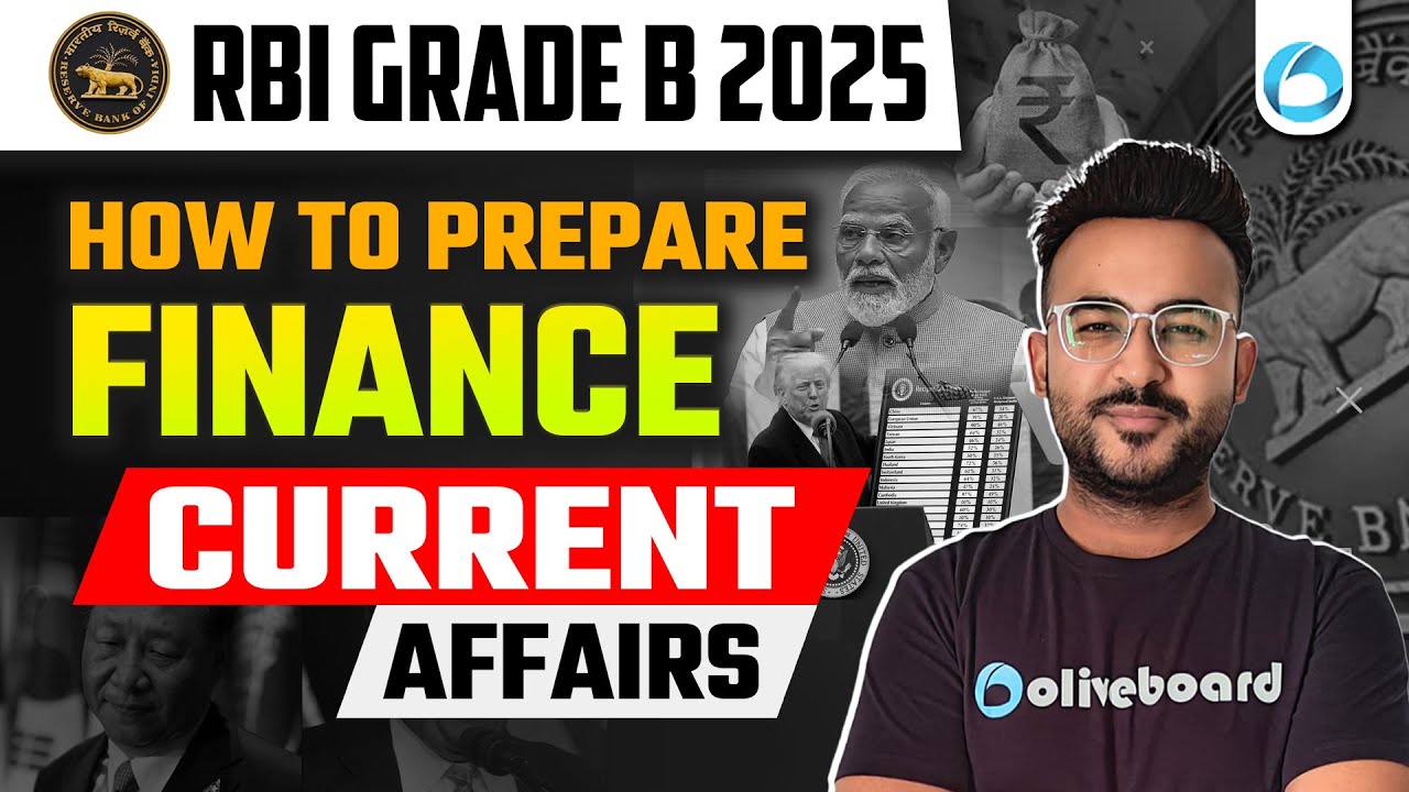 How To Prepare Finance Current Affairs For Rbi Grade B Exam Rbi Grade