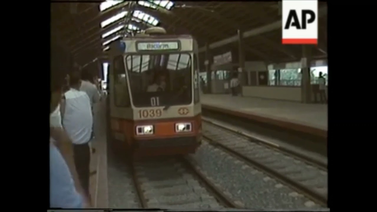 Manila Lrt Line 1 Inauguration September 11 1984 Youtube