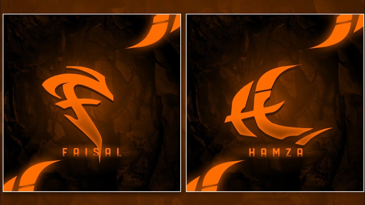 Gaming Logo With Pixellab Hamza Edits Youtube