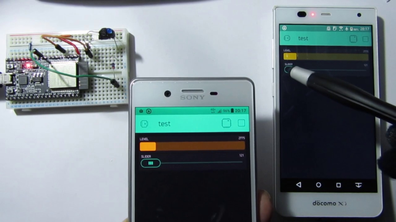 Esp32 Devkitc Blynk Multiple Smartphone Cooperation Youtube
