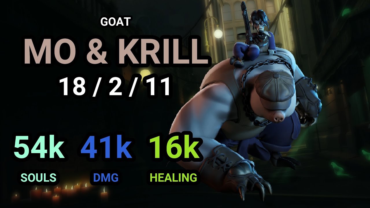 Best Mo Krill Deadlock Gameplay 54k Souls High Mmr Replay Top 0
