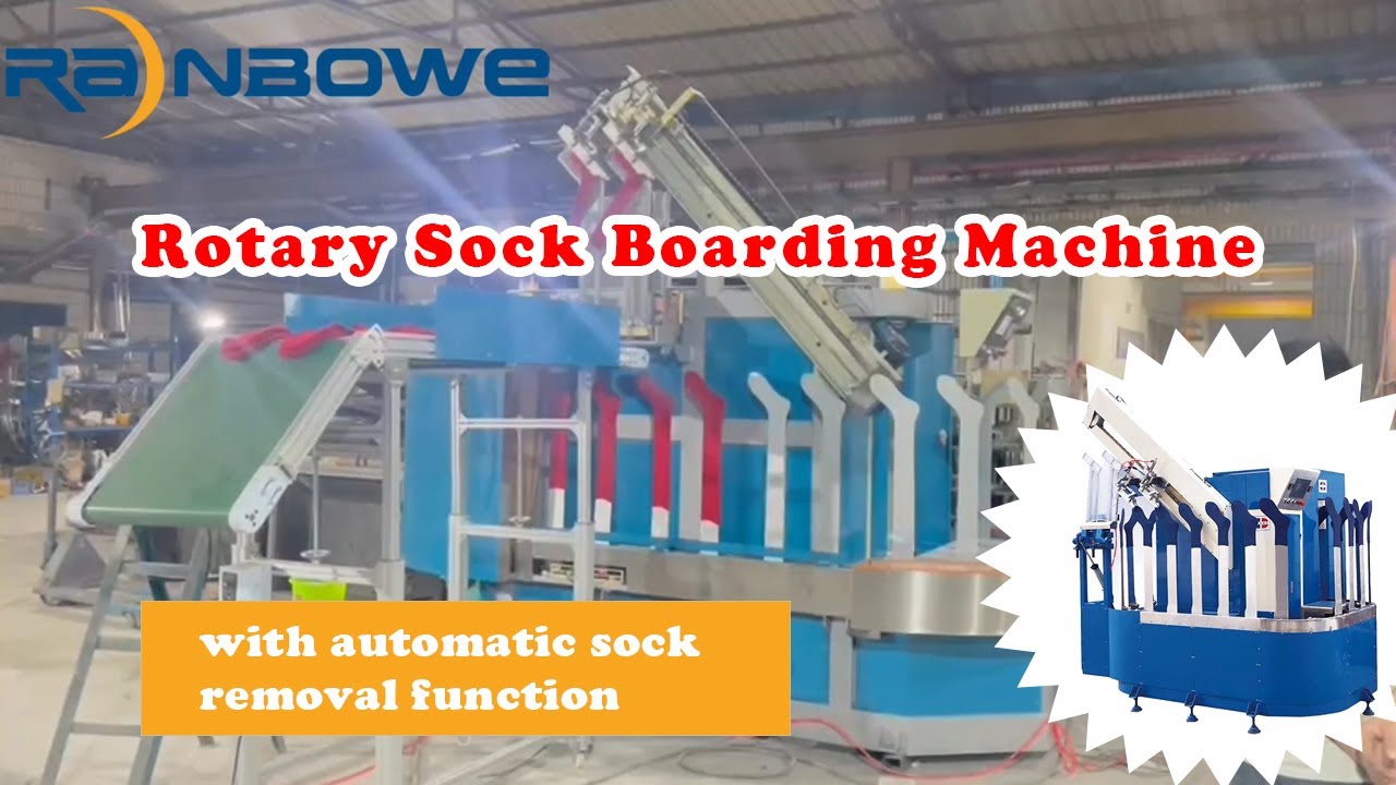 Rotary Sock Boarding Machine Youtube