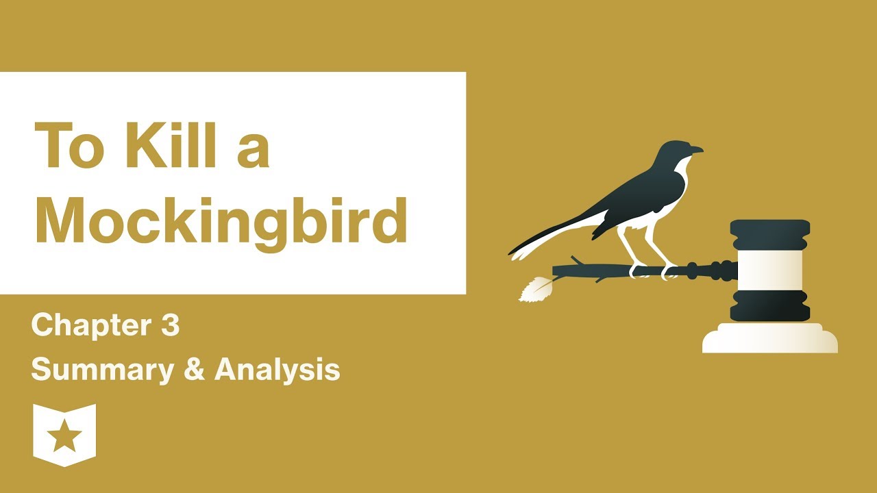 To Kill A Mockingbird Chapter 3 Summary Analysis Harper Lee Youtube