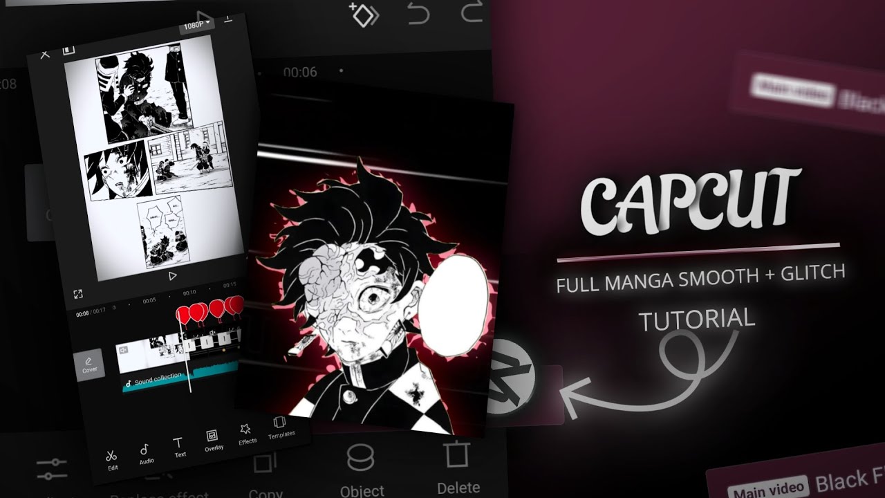 Full Manga Edit Tutorial On Capcut Capcut Tutorial Youtube