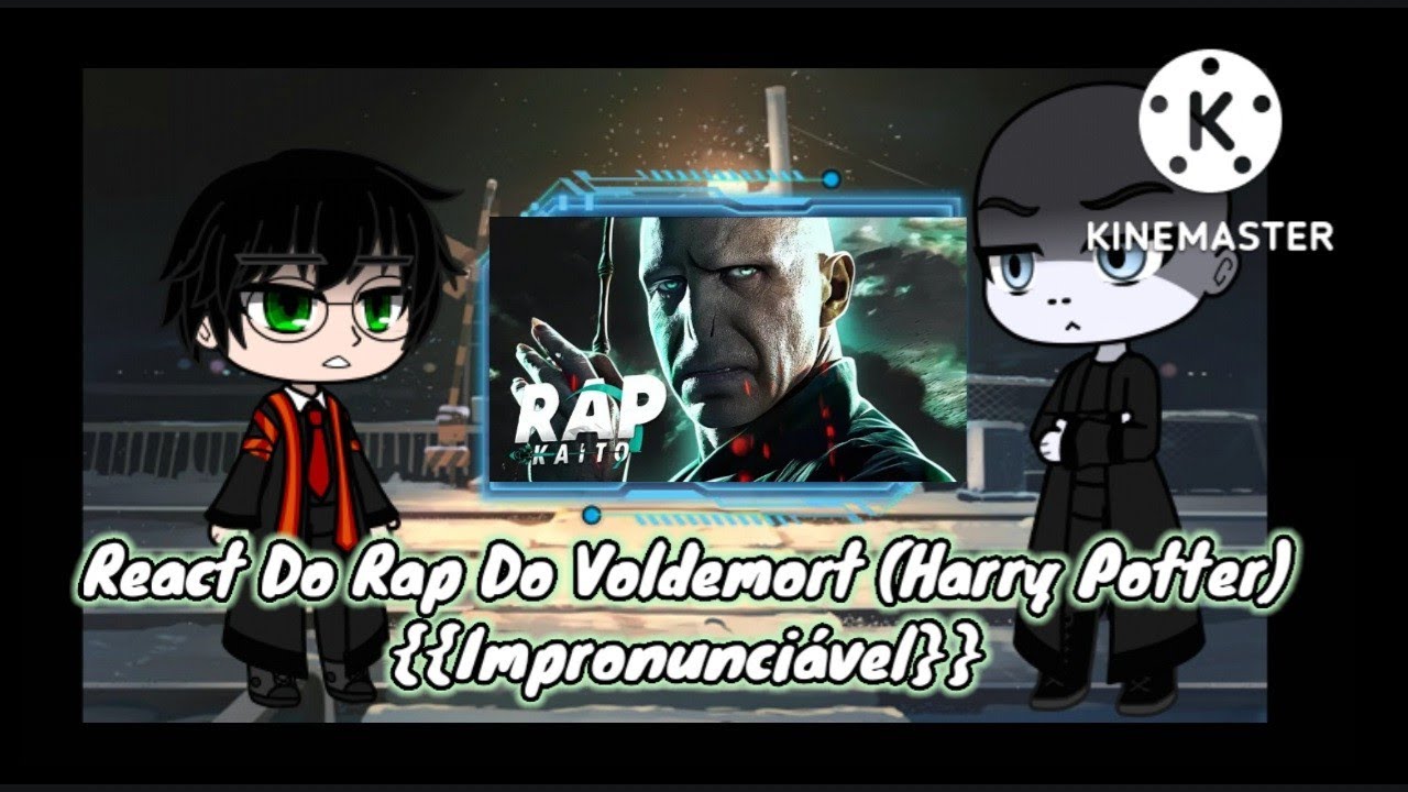 React Do Rap Do Voldemort Harry Potter Impronunciável Youtube