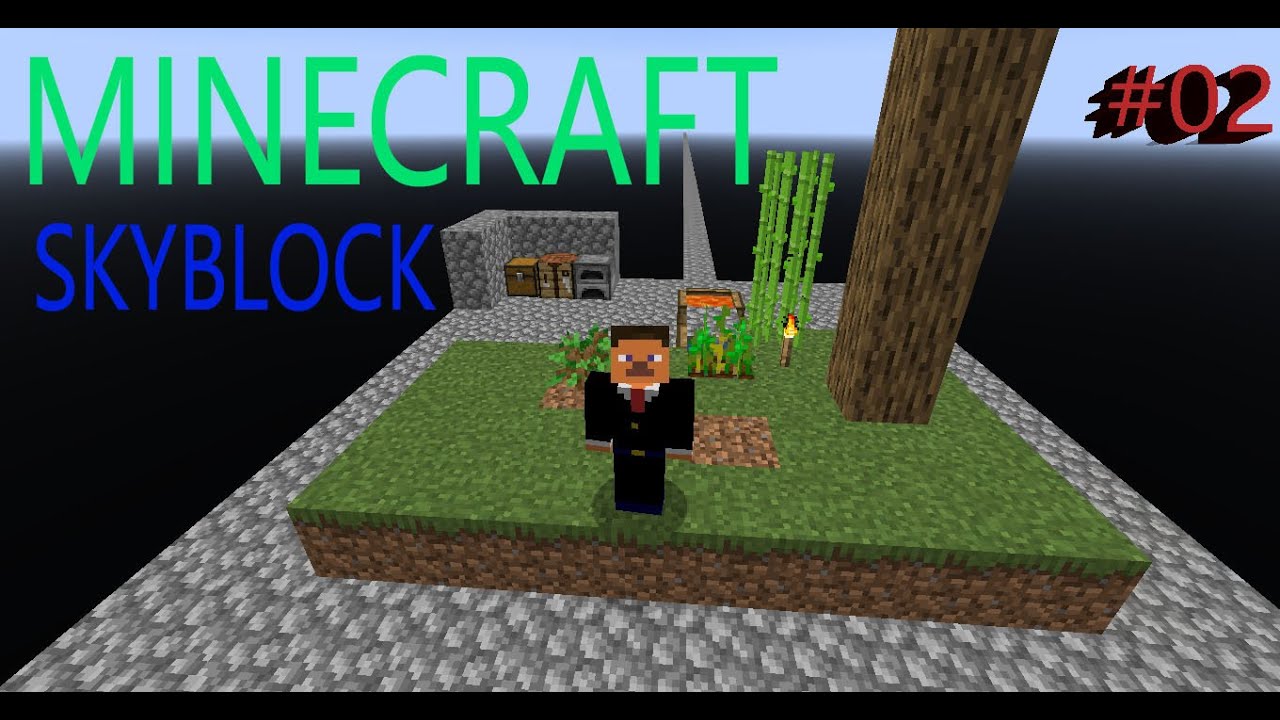 Minecraft Skyblock 2 Primeira Farm Youtube