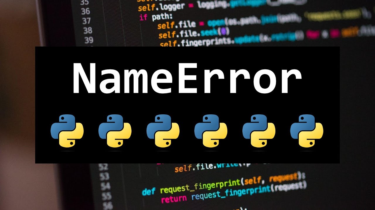 How To Do How To Solve Nameerror For Beginners In Python рџ Youtube