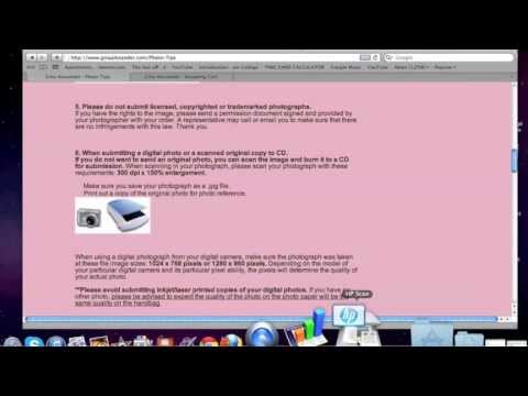 Scanning An Image For Your Next Gina Alexander Photo Handbag Youtube
