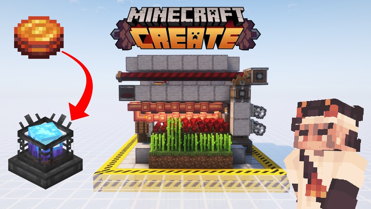 Blaze Cake Farm Create Mod Block By Block Tutorial Youtube