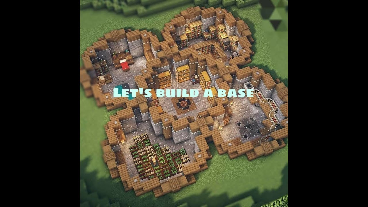 Minecraft Let S Build A Base Bedrock Edition Youtube