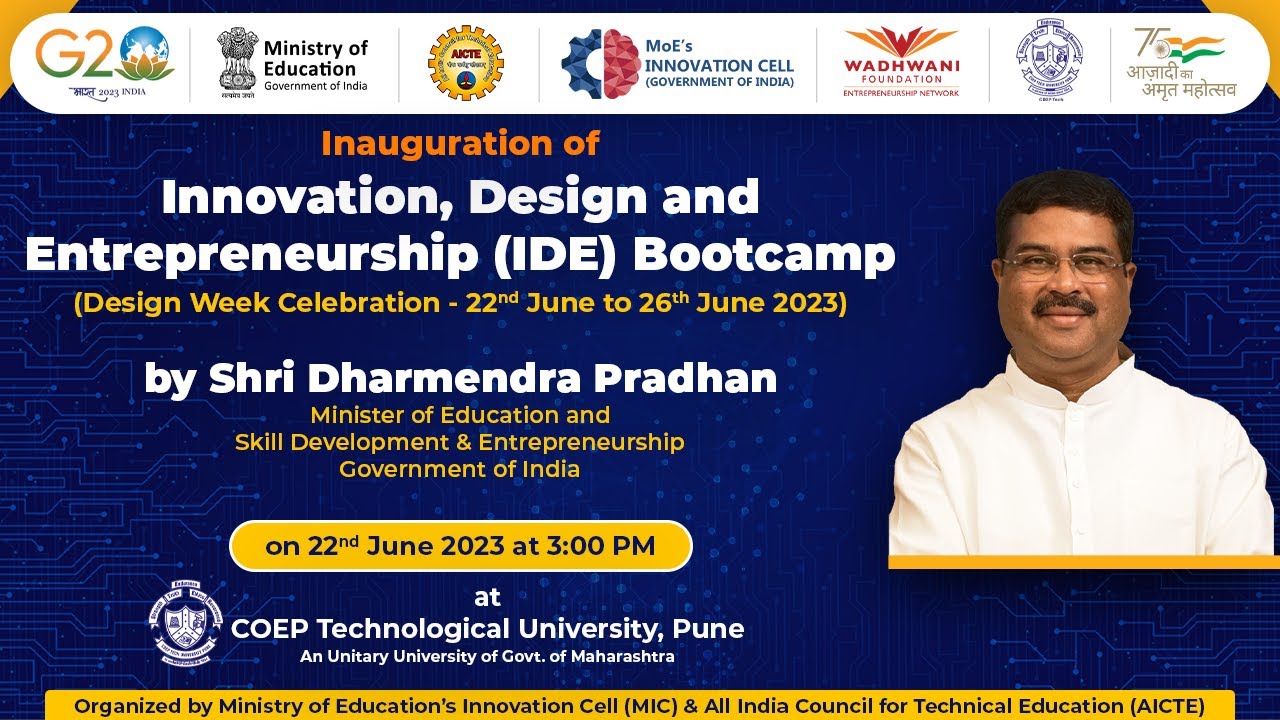 Inauguration Of A Five Day Bootcamp On Innovation Design And