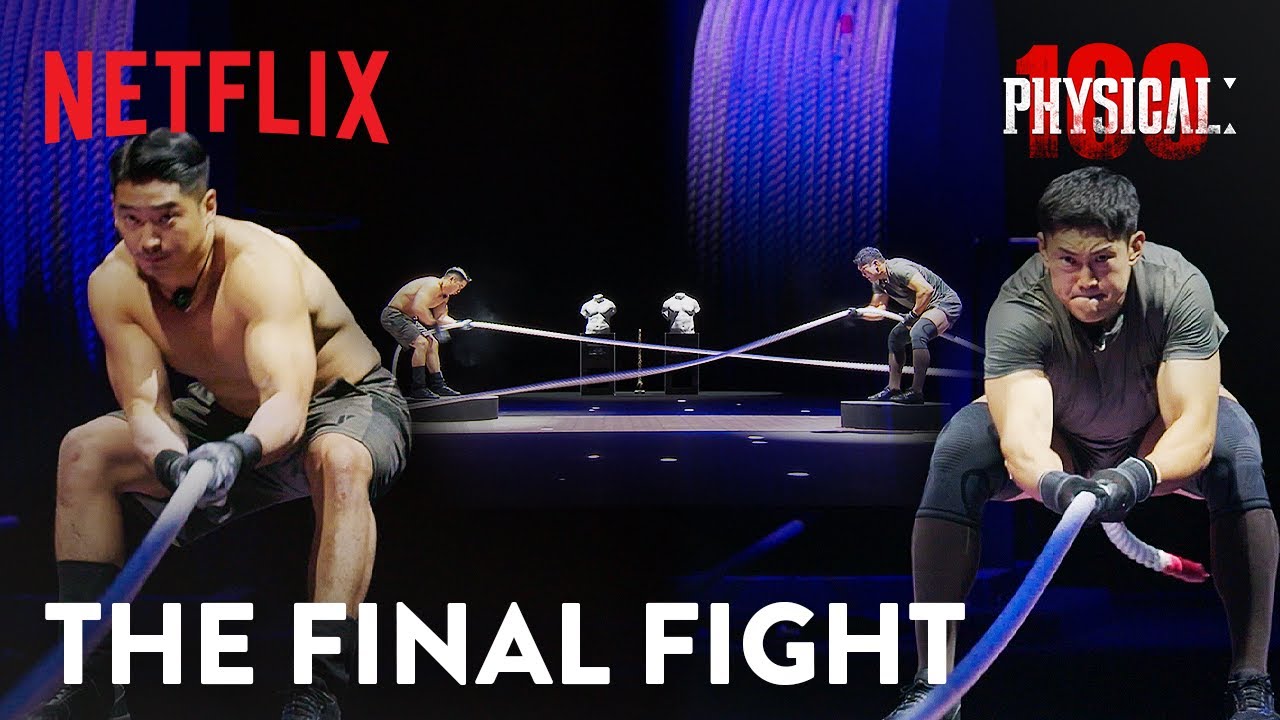 The Final Two Contestants Fight To Win 300 Million Won Physical 100
