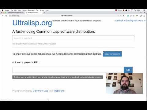 Ultralisp Fast Quicklisp Distribution Youtube