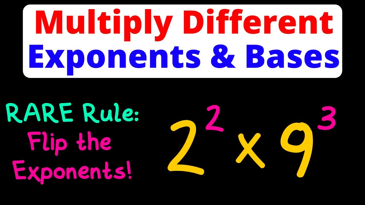 Adding And Multiplying Exponents