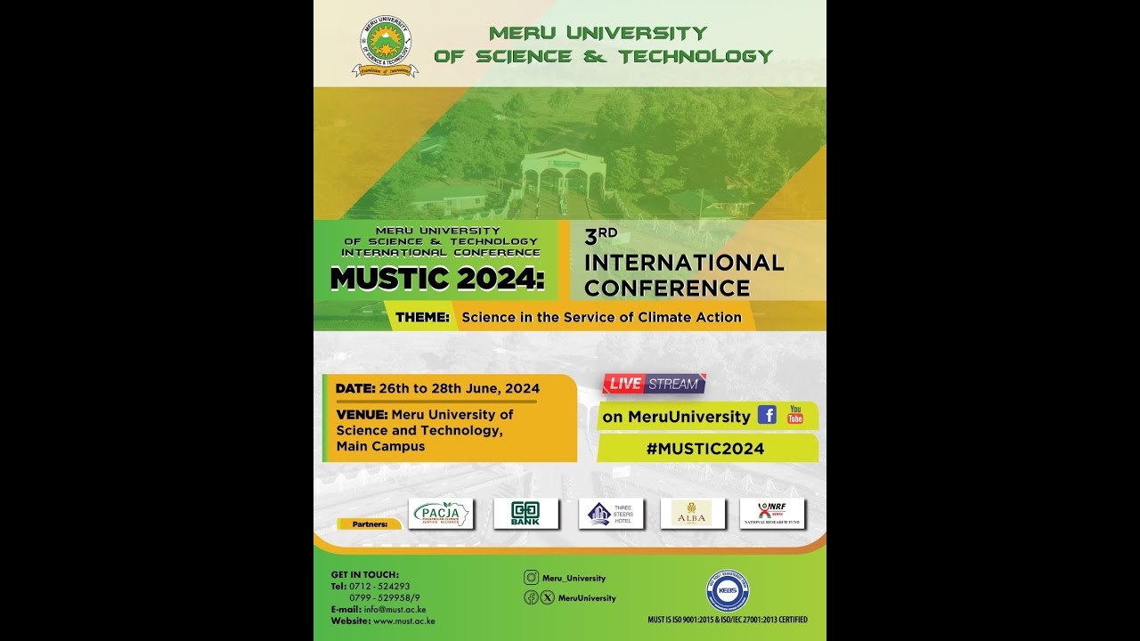 2024 Meru University Of Science And Technology International Conference