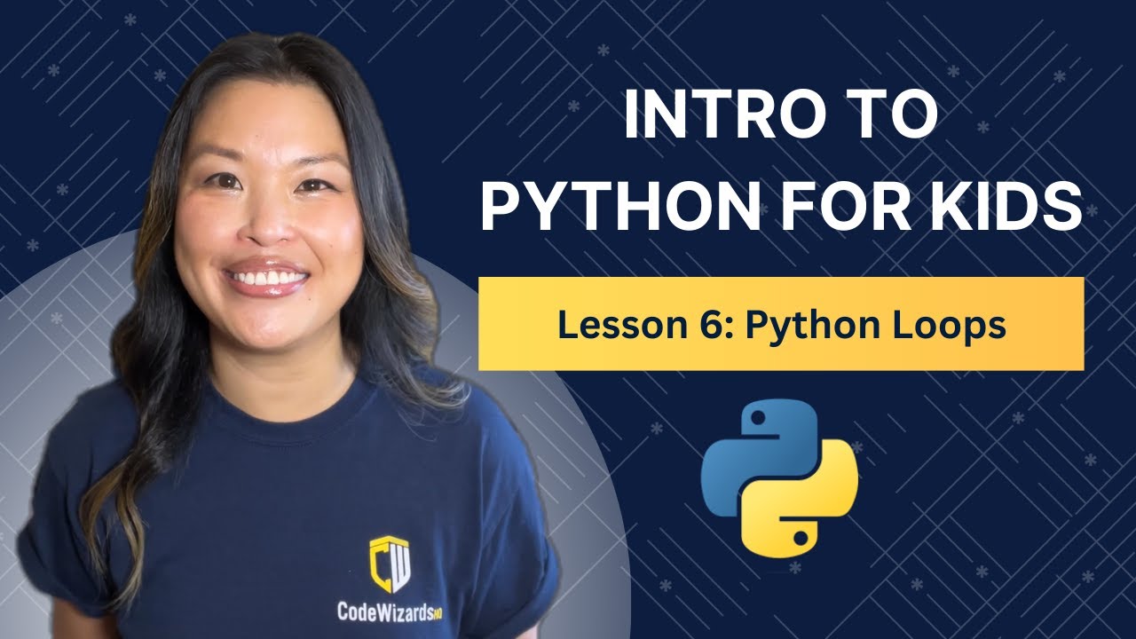 Python Loops Intro To Python For Kids Youtube