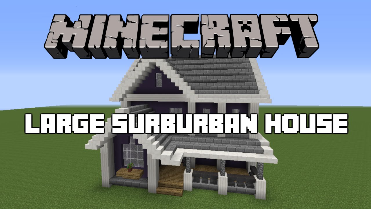 Minecraft Tutorial How To Make A Suburban House 8