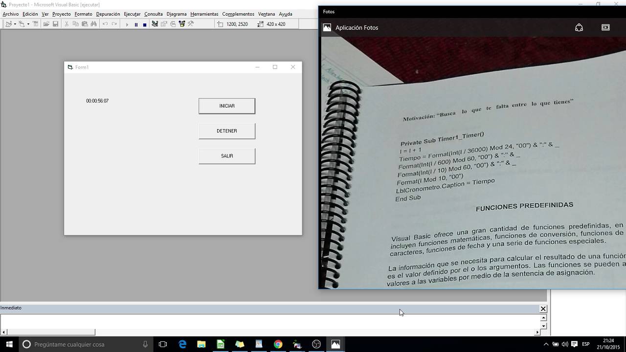 Timer Visual Basic Youtube