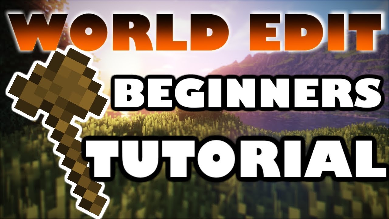 Easy World Edit Tutorial For Beginners Minecraft Youtube