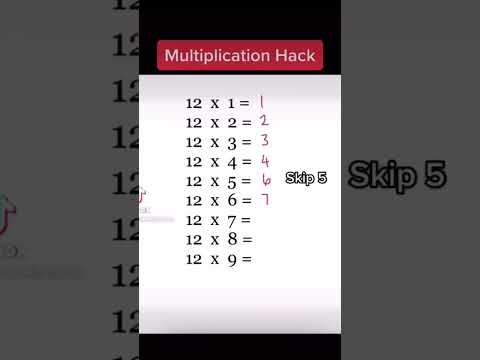 Multiplication Hack Youtube