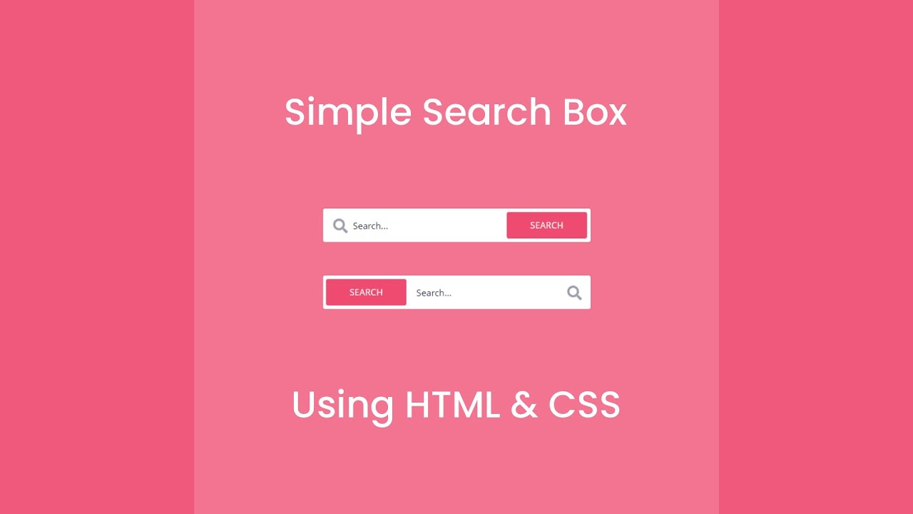 Search Box Html Css Template At Edward Baehr Blog