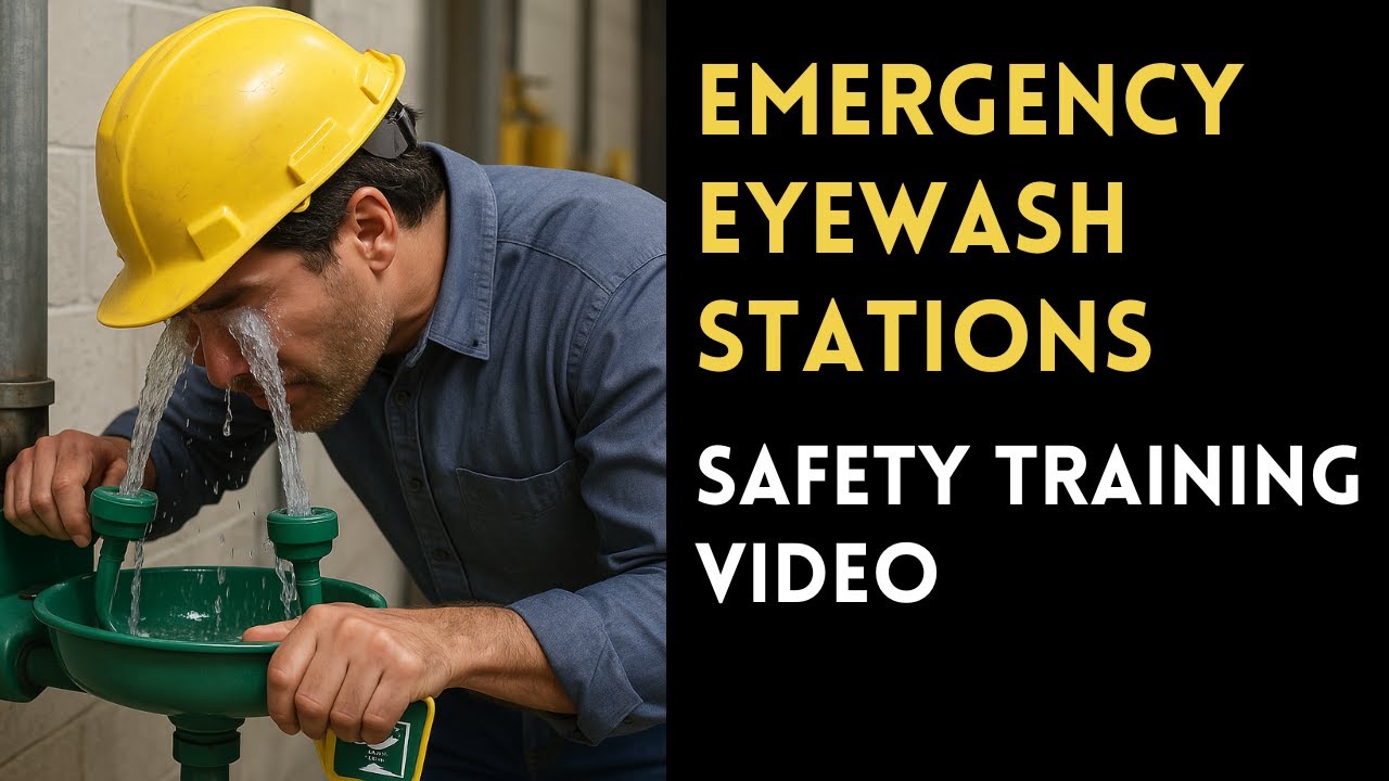 Emergency Eyewash Stations Workplace Safety Video Youtube
