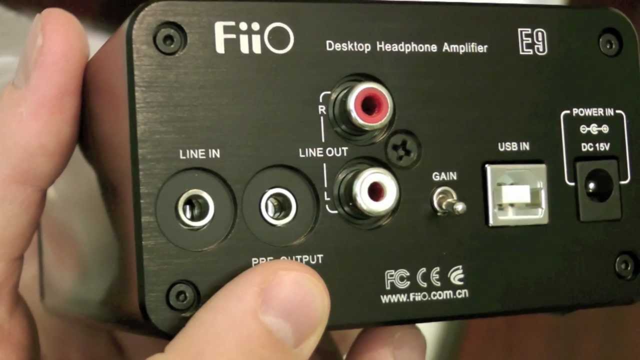 Fiio E9 Review Desktop Headphone Amplifier Youtube