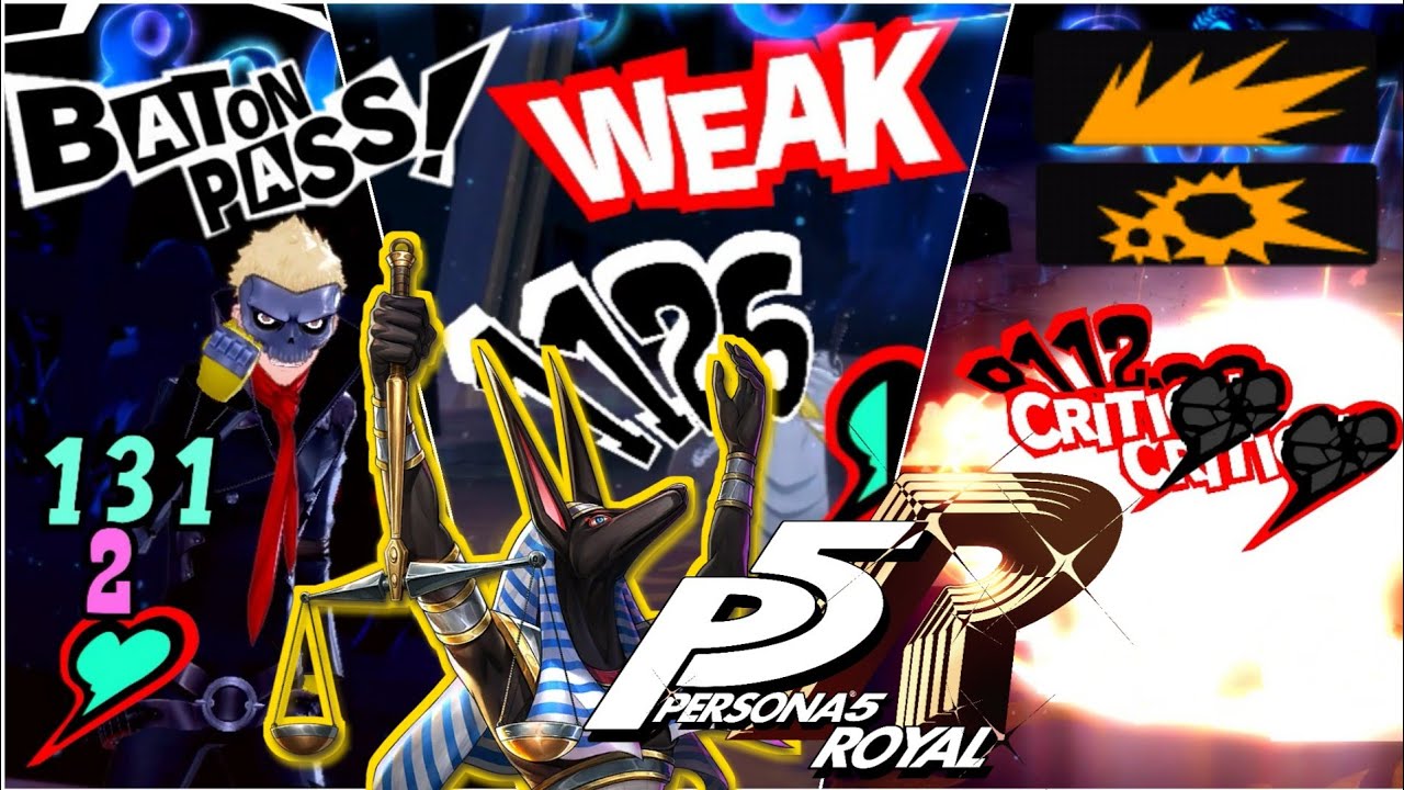 Persona 5 Royal 8 Element Anubis Youtube