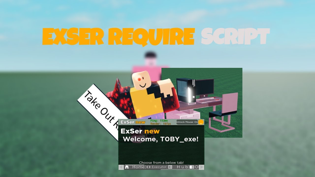 Exser Gui Utg Require Script 2023 Youtube