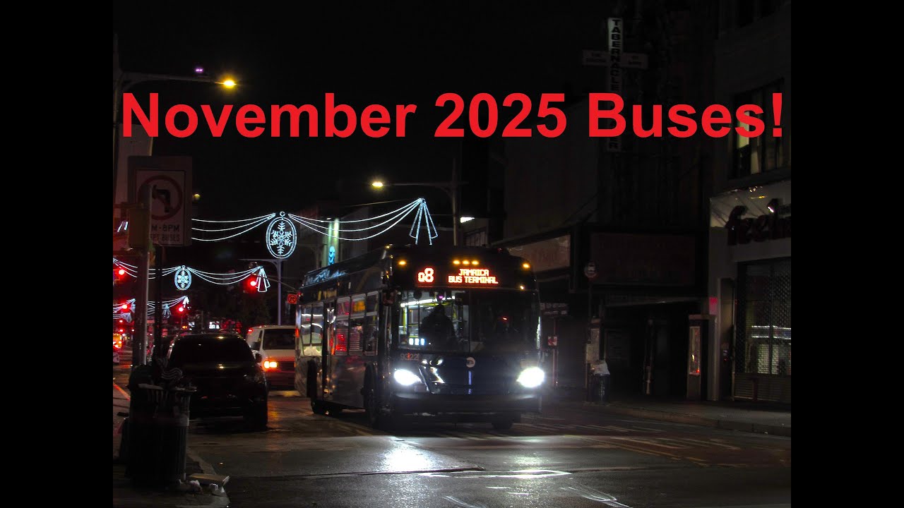 Neoplandude S9ep60 November 2025 Buses Youtube
