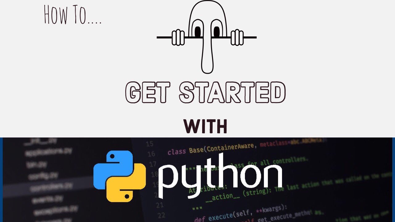 How To Get Started With Python Programming Python Tutorial Youtube