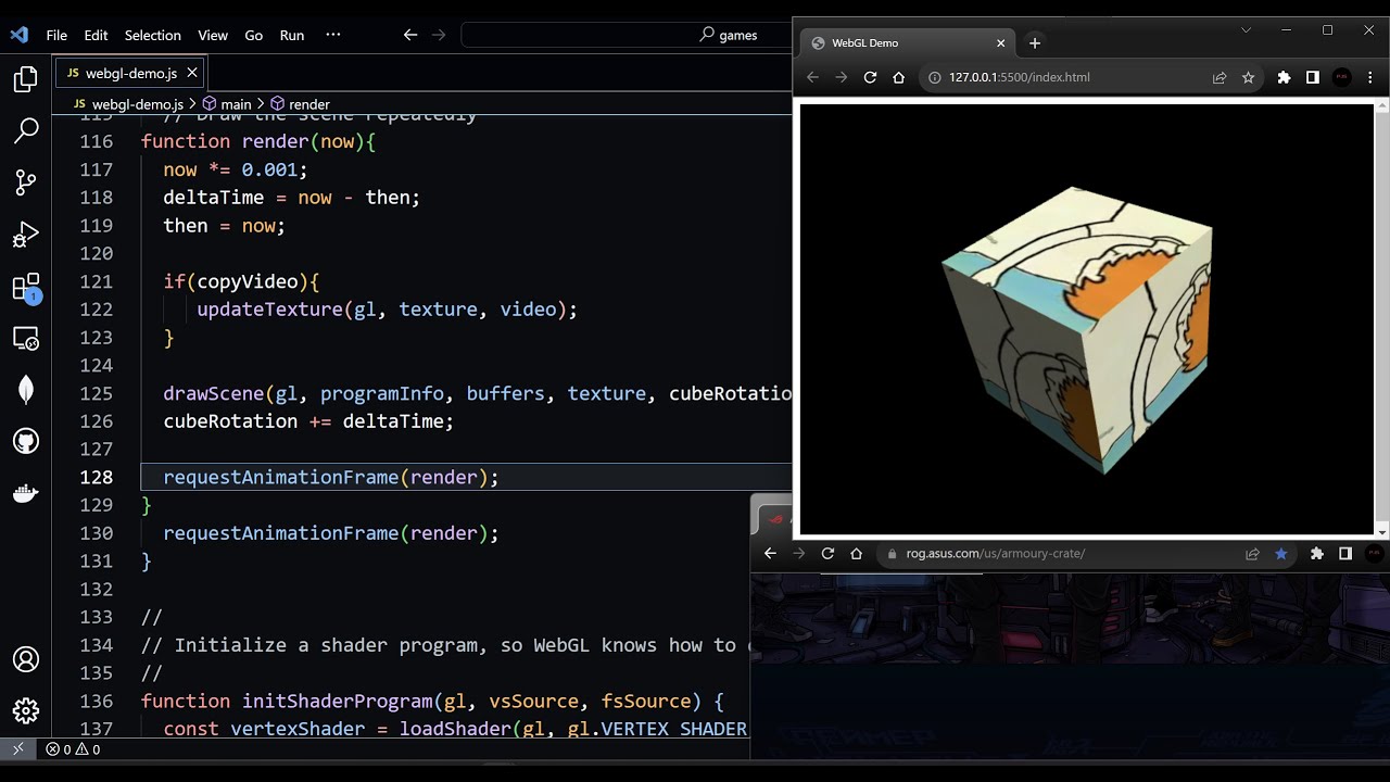 Animating Textures In Webgl Webgl Youtube