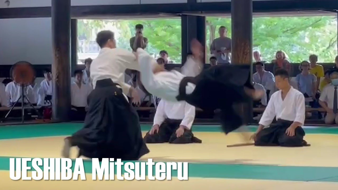 Ueshiba Mitsuteru Dojo Cho At Kyoto 2023 Youtube